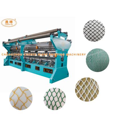 China Raschel Machine Knotless Fishing Crab Net Making For Deep Sea Aquaculture for sale