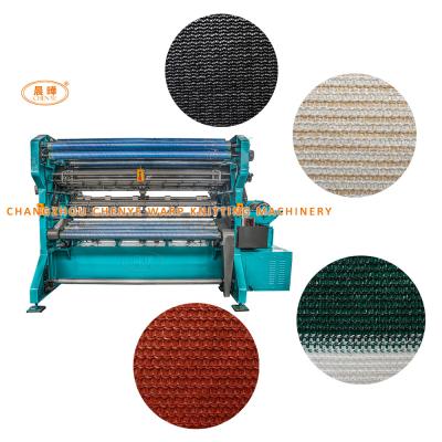 China Professional Services Warp Knitting Shading Net Making Machine For Car Awning for sale