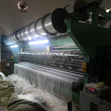 China High Speed Raschel Warp Knitting Machine with ONE YEAR Warranty and 110''-340'' Working Width for Mosquito Net Production for sale