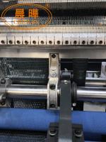 China SRCP Raschel Warp Knitting Machine with Single Needle Bar, Negative Let-off System, and Open Cam Gearing for Hail Protection Nets for sale