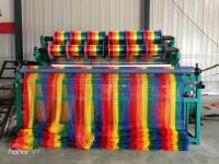 China Knotless Rashal Loom Warp Knitting Machine ForCourt blocking ski safety net fall prevention net for sale