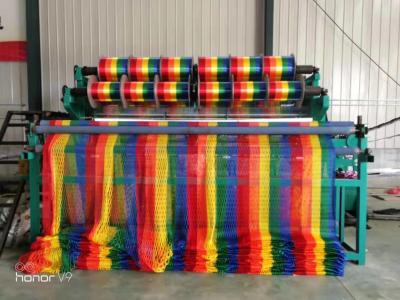 China Knotless Rashal Loom Warp Knitting Machine ForCourt blocking ski safety net fall prevention net for sale