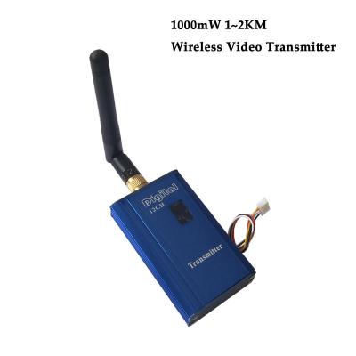 China 2.4Ghz FM Wireless Video Transmitter 12 Channels Long Range Transmitter and Receiver for sale