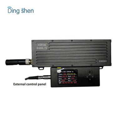 China 4 in 1 Multi-channel Transmitter HDMI/SDI/CVBS Output with H.265 Endoder for UAV Systems for sale