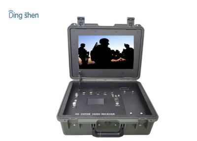 China Outdoor COFDM Wireless Video Receiver with AES Encryption and data Transmission for sale