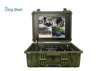 China 4 Channels Outdoor COFDM Wireless Video Receiver with PTZ Camera Control for sale