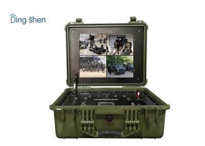 China 4 Channels Outdoor COFDM Wireless Video Receiver with PTZ Camera Control for sale
