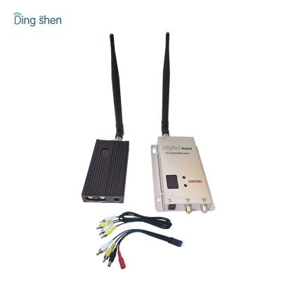 China 1.3Ghz 4W Long Range Wireless Video Transmitter and Receiver 8 Channels 12V DC for sale