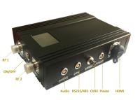 China 3-5km COFDM HD Video Transmitter 2~5 Watt Long Range Vehicle Mobile Wireless Communication for sale