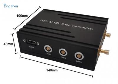 China Remote COFDM Digital Video Transmitter 5W RF Power For Security Purpose for sale