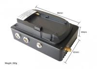 China HDMI UAV Video Transmitter Wireless 10-20km LOS With Removable Battery for sale