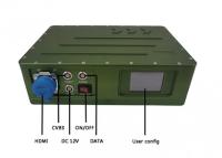 China 20km Long Range Digital Wireless Video Transmitter And Receiver With Low Latency for sale