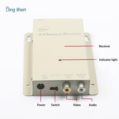 China 1.2Ghz FPV Wireless Video Transmitter and Receiver Lightweight with 4 Channels for sale