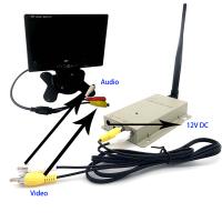 China 1.2Ghz 1.2G FPV Video Transmitter and Receiver with 12V DC 4 Channels for sale