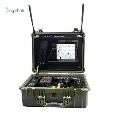 China Security Products H.265 10km Long Range Transmission Wireless Cofdm Video Audio With Led Screen Transmitter And Receiver for sale