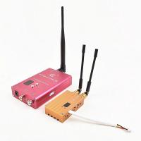 China 40km LOS UAV / FPV Wireless Video Transmitter and Receiver 8W 1.2Ghz Drones Video Link 6 Channels for sale