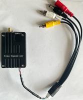 China 570Mhz Drone FPV Video Transmitter and Receiver 20km LOS with 2 Watt Power 8 Channels for sale