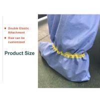 China Disposable Protective Surgical Non Woven Boot Cover Machine With Double Elastic for sale