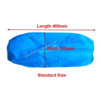 China Automatic Disposable Nonwoven Arm Sleeve Cover Machine 60-80Pcs/Min 220V for sale