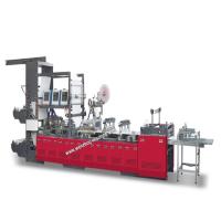 China Single Line Self Adhesive Glassine Paper Garment Bags Making Machine 700mm Width 150pieces/min for sale
