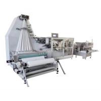 China Disposable Nonwoven Hair Towel Making Machine 100-200pcs/min for Hotel Spa Salon for sale