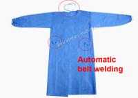 China Automatic Disposable Non Woven Surgical Apron Protective Clothing Making Machine for sale