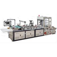China Automatic Plastic PE Slider Zipper Bag Machine 800mm Single Unwinder 7.0kw for sale