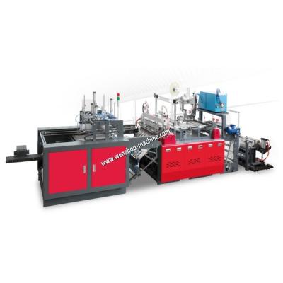 China Single Lane Fully Automatic Tamper-Proof Courier Mailing Bags Making Machine 800mm Width 12KW for sale