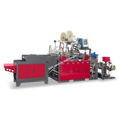 China Automatic Plastic Delivery Express Bag Making Machine Double Lane 1400mm 13kW for sale