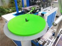 China Ultrasonic Automatic PE Shoe Cover Making Machine 80-100pcs/min CE Certified for sale