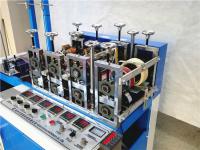 China Double Layers Disposable Plastic Shoe Cover Making Machine 0.01-0.012mm PE CPE for sale