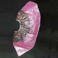 China Double Layers Disposable Plastic Shoe Cover Making Machine 0.01-0.012mm PE CPE for sale