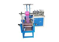 China Double Layers Disposable Plastic Shoe Cover Making Machine 0.01-0.012mm PE CPE for sale