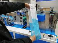 China Automatic Non Woven Disposable Toilet Seat Cover Machine for sale