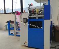China Double Layers PE Plastic Shoe Cover Making Machine 100-120 Pcs/Min for sale