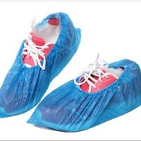 China Automatic Disposable Non Woven Shoe Cover Machine 110 pcs/min 220V for sale