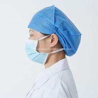 China Non Woven Fabric Disposable Surgical Doctor Cap Making Machine 220V 90-120pcs/min for sale