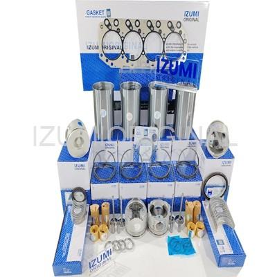 China 4JG1 6040 Genuine Parts overhaul repair kit for ISUZU Excavator ENGINE for sale