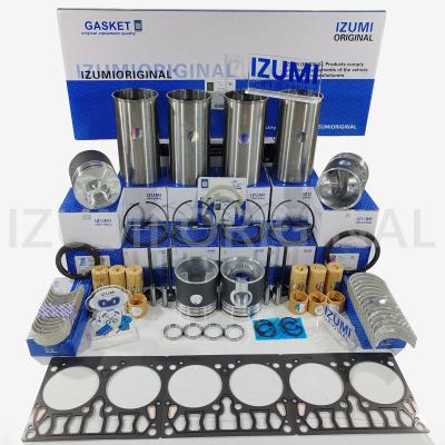 China DE08 D1146 Engine Overhaul Gasket Set DOOSAN Cylinder Head And Piston for sale