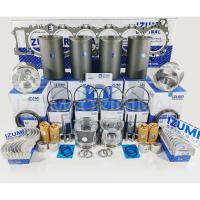 China Diesel 1-12112001-0 ISUZU Engine Parts 6WG1 6WG1T Gasket Kit Liner Piston for sale