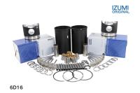 China 6D31 MITSUBISHI Engine Parts Rebuild Cylinder Sleeve Liner Kit for sale