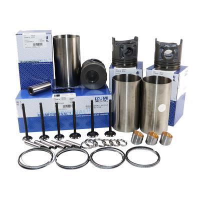 China 6D34 MITSUBISHI Engine Parts cylinder liner kit Mitsubishi Rebuild Kit for sale