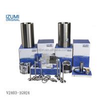 China V3300T liner kit 1C011-2111 piston V3300 piston ring 1C011-21050 for Kubota for sale