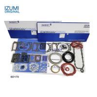 China 6128-K2-9901 6128-K1-9901 Engine Full Gasket Set 6D155 For KOMATSU for sale