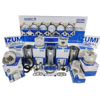 China 7770 0680 Excavator Engine Parts Gasket Kit 6BD1 6BD1-T Model for sale