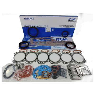China 6D125 6150-31-2112 6251-31-2510 Full gasket kit NEW Fits KOMATSU for sale