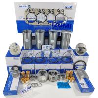 China 8-97220604-0 ISUZU 4JG1 Excavator Engine liner kit overhaul repair kit for sale