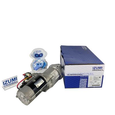 China 6D95 24V 11T 6KW Komatsu Starter  Swing Rotating Solenoid Valve for sale