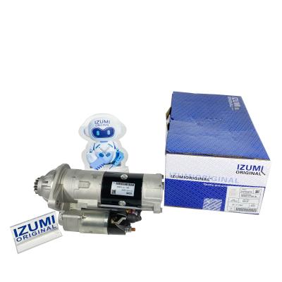 China Decelerating Engine Start Motor 6D14T 24V 11T 6.5KW For Forklift for sale