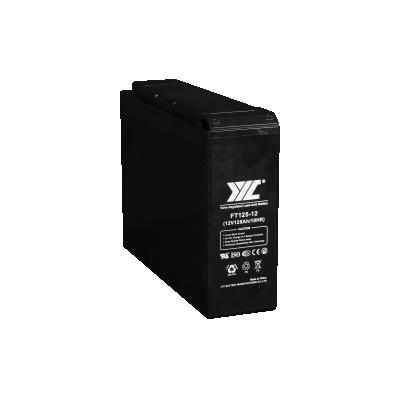 China Maintenance Free Telecom Battery 12V 125AH Front Terminal Battery for sale